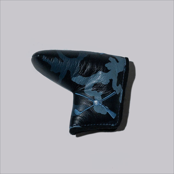 The Shotgun Start & Handcrafted Camo Putter Cover - Blade - Fried Egg Golf