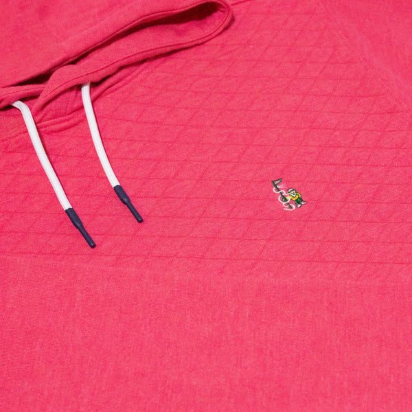 The Shotgun Start Gnome & B. Draddy Andy Hoodie - Red Heather - Fried ...