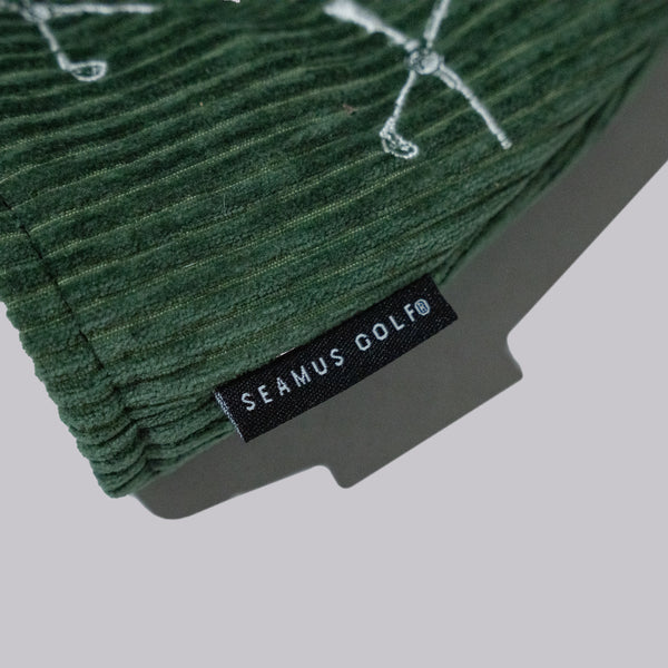 The Shotgun Start & Seamus Corduroy Headcover - Hybrid - Fried Egg Golf