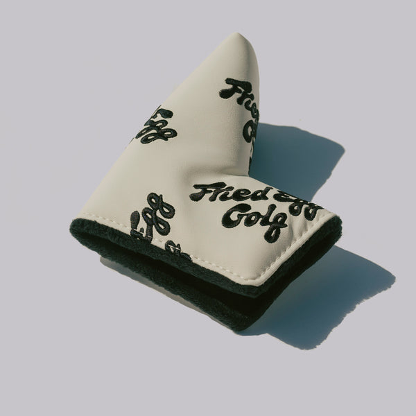 Fried Egg Golf Blade Putter Cover - Cream