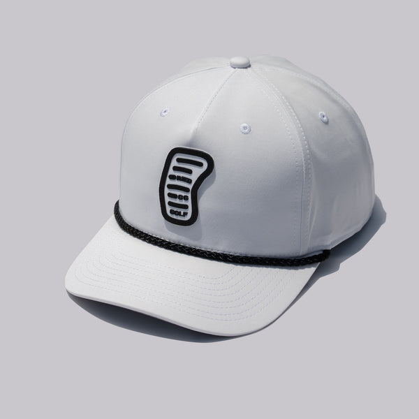 Fried Egg Golf Church Pews & Richardson Performance Rope Hat - White